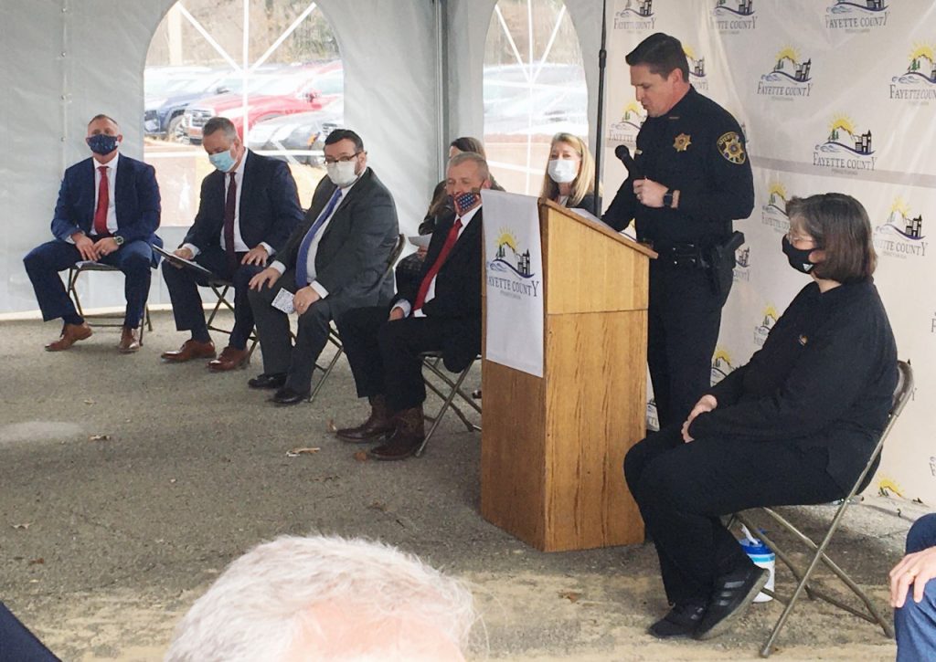 Groundbreaking takes place on new Fayette County Prison site - Herald ...